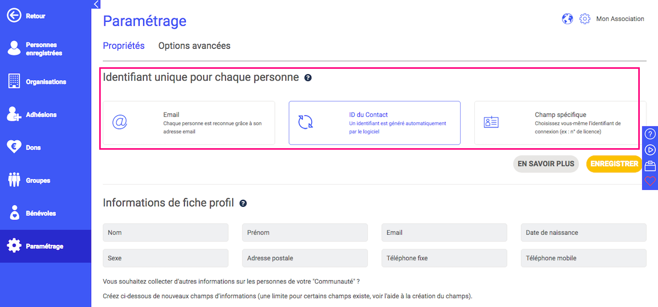 Tout savoir sur l'identifiant unique – Centre d'Aide